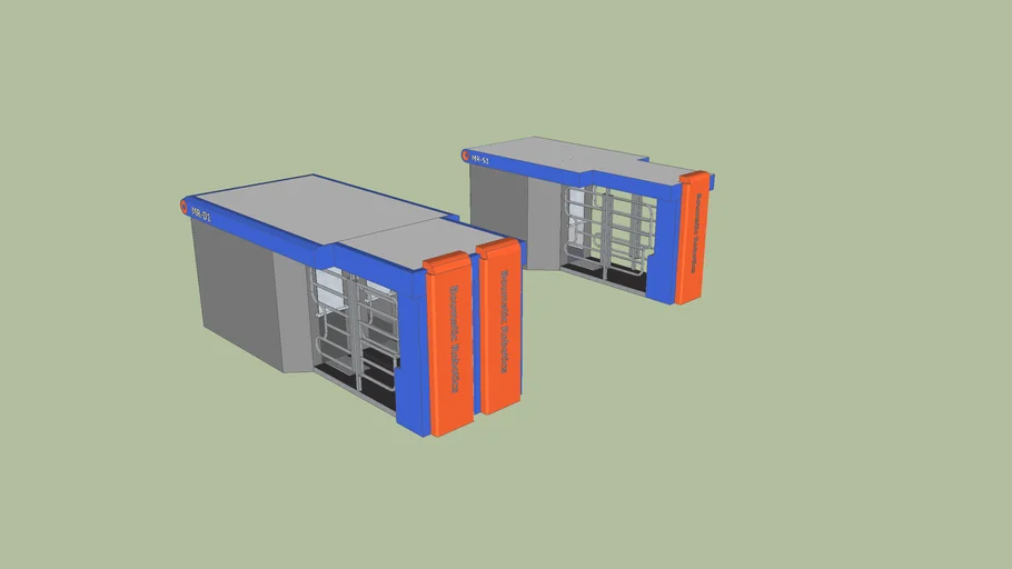 Boumatic Robotic Milkers | 3D Warehouse