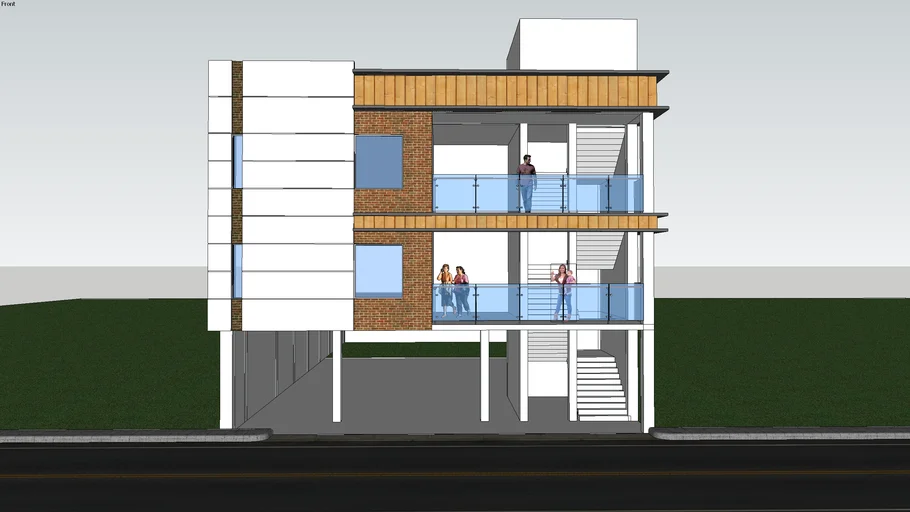 modern flat | 3D Warehouse