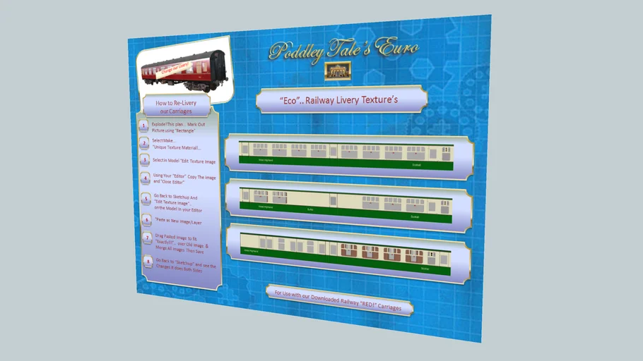 'Eco 2 'EDIT!'.. Carriage Livery Texture's!'.. With Video ...