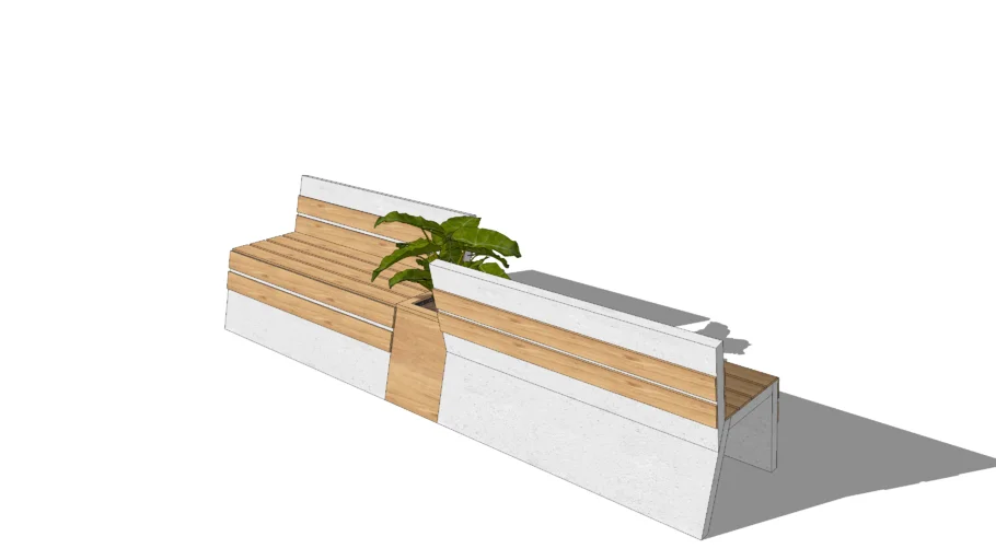 CITY LIFE BENCH | 3D Warehouse