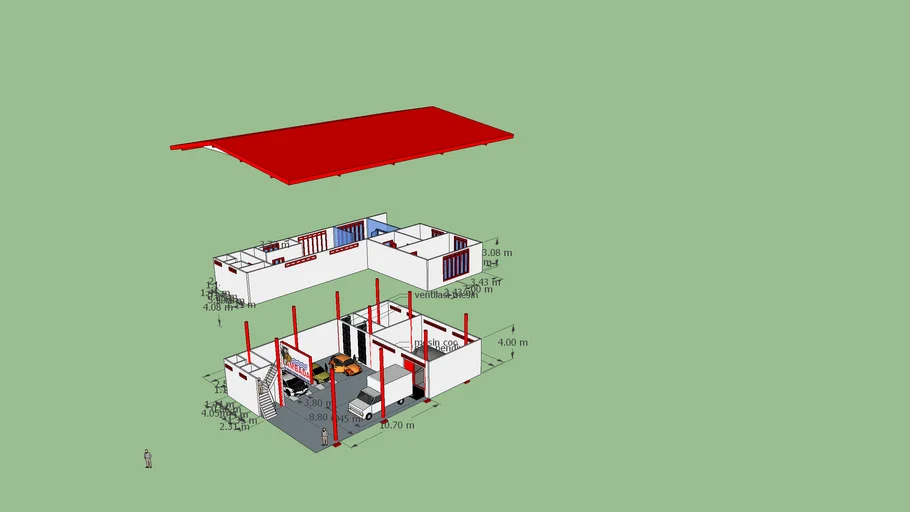 desain+gedung | 3D Warehouse