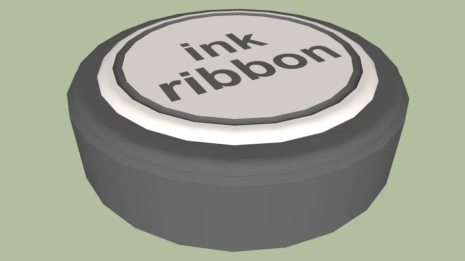 Ink Ribbon (Resident Evil) | 3D Warehouse