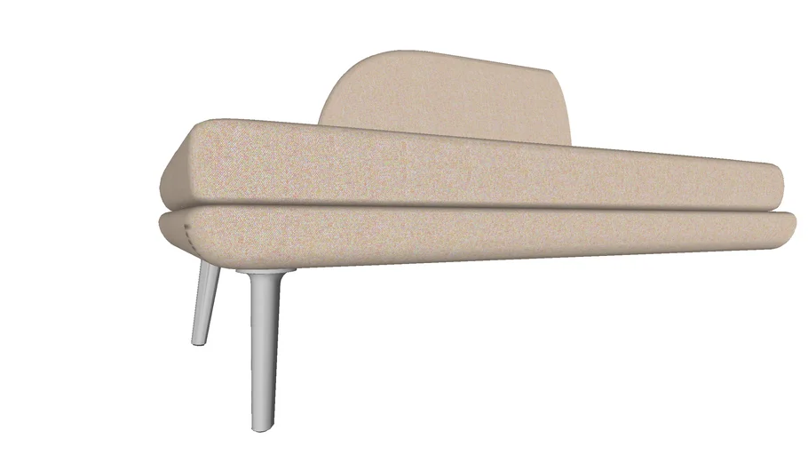 Sum Sofa Module Open Left | 3D Warehouse