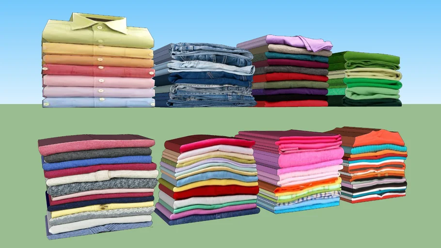 PAKAIAN DI TUMPUK | 3D Warehouse