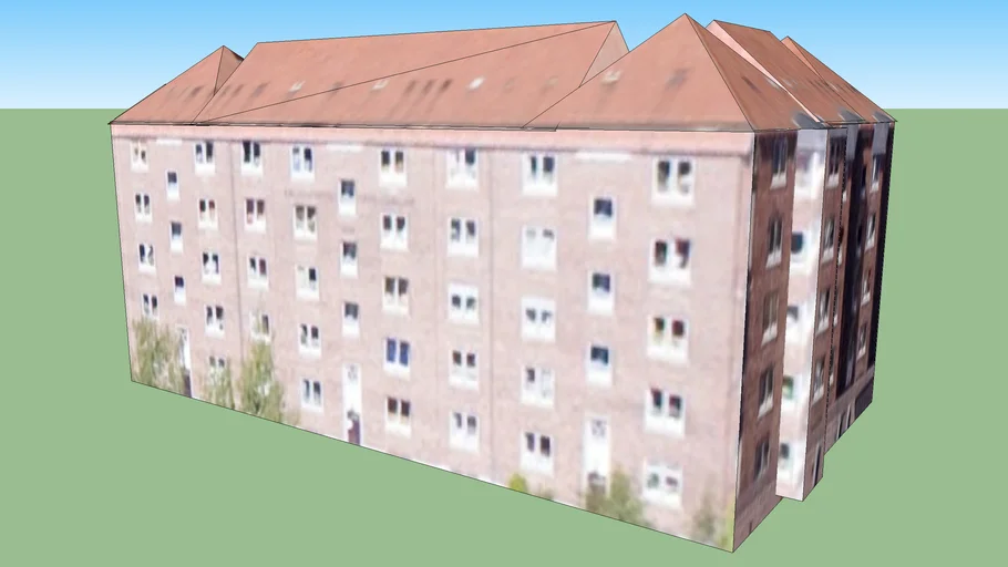 Bygning i Frederiksberg, Danmark | 3D Warehouse