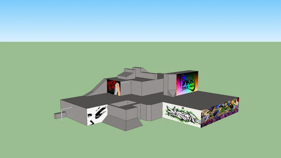 parkour practice area | 3D Warehouse