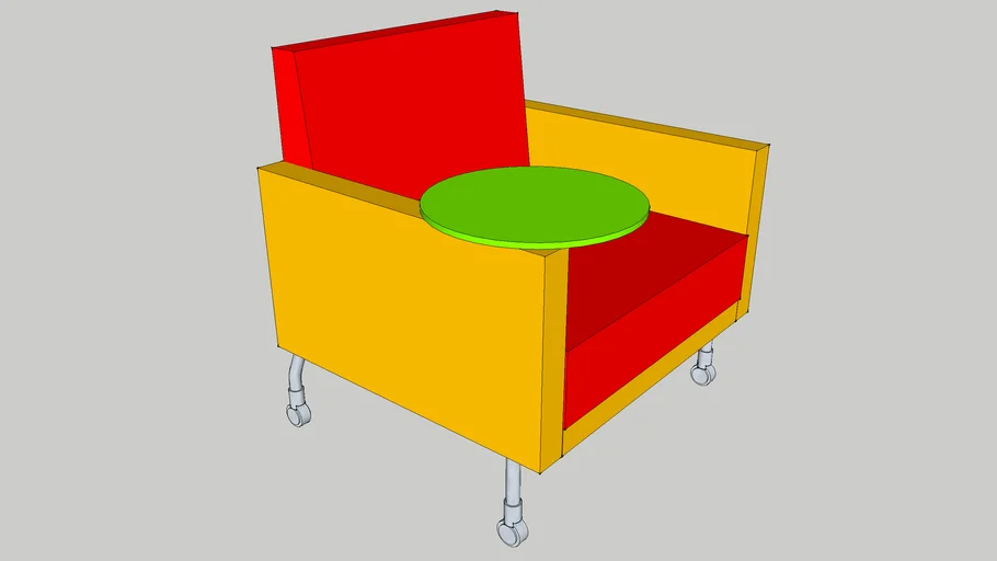 Sidewalk lounge | 3D Warehouse