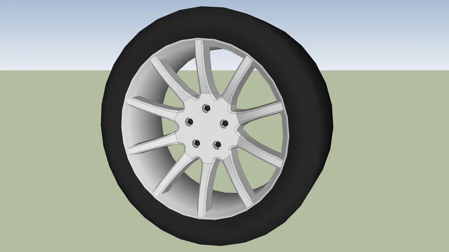 Car Wheel | 3D Warehouse