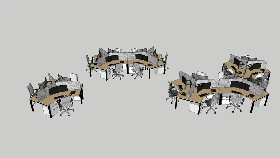 Osson 1200 Workstation | 3D Warehouse