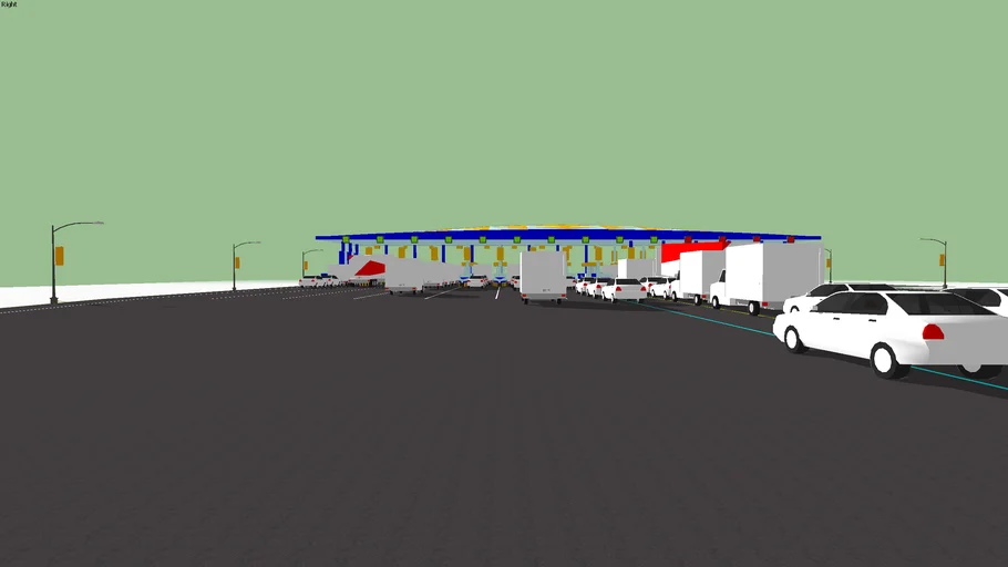 Kertosono - Desain Gerbang Tol 2016 | 3D Warehouse