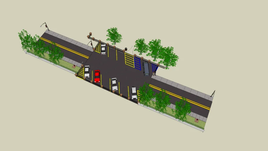 Parking Sketchup Sketchup Parking Layouts 3d Models Download