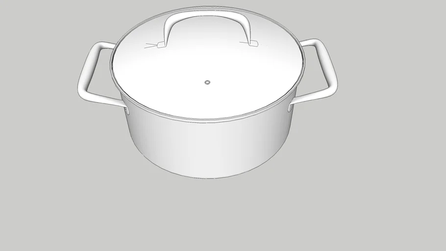 Kitchen Pot | 3D Warehouse