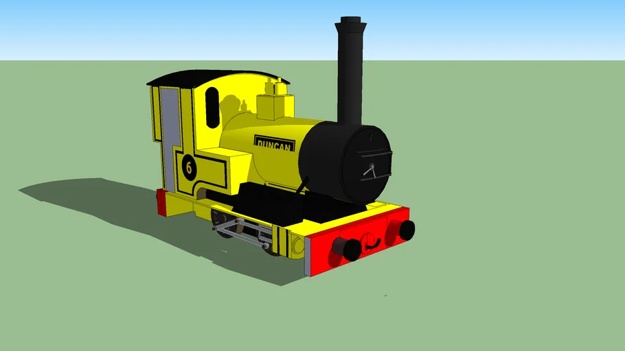 Duncan the Narrow Gauge Engine | 3D Warehouse