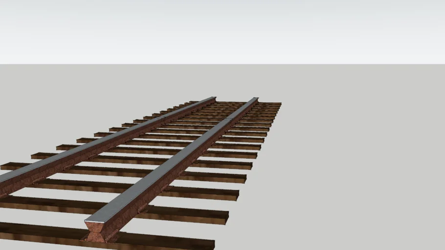 Railroad Tracks | 3D Warehouse