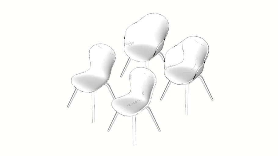Hauge Chair | 3D Warehouse