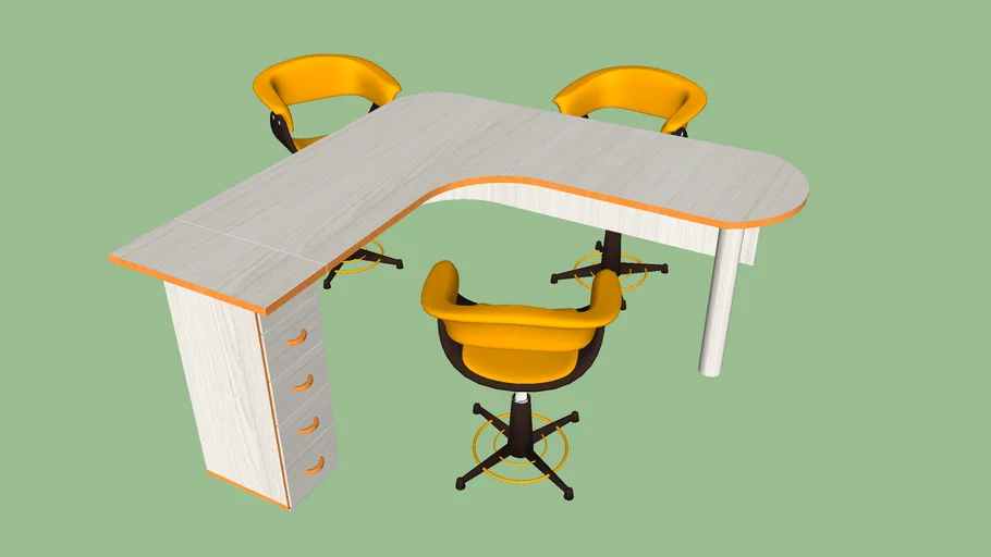 mesa para escritorio.skp | 3D Warehouse