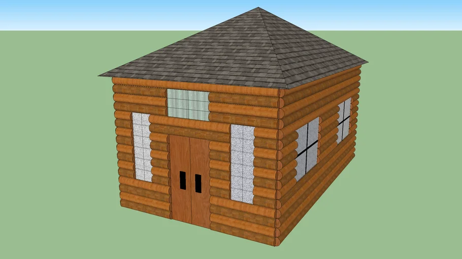 Log Cabin | 3D Warehouse