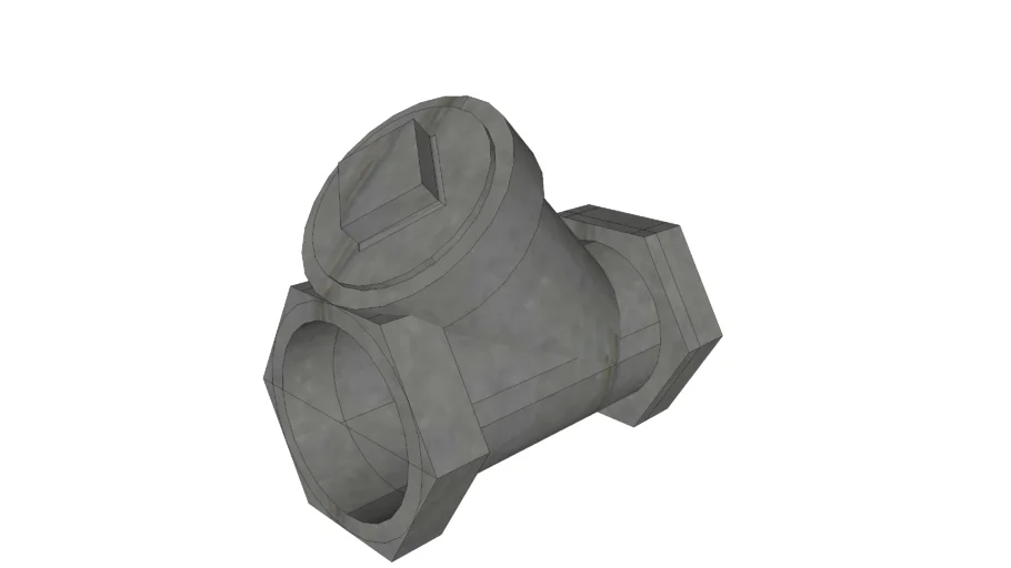 válvula check | 3D Warehouse