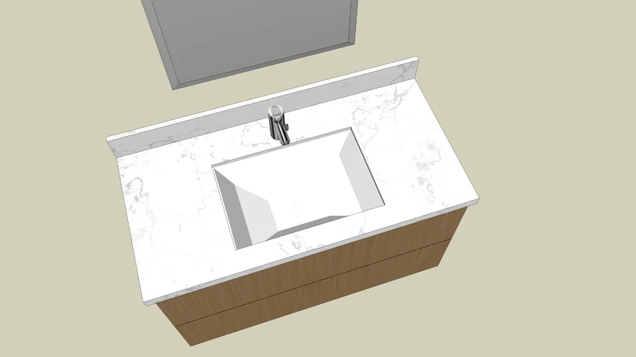 floating vanity | 3D Warehouse