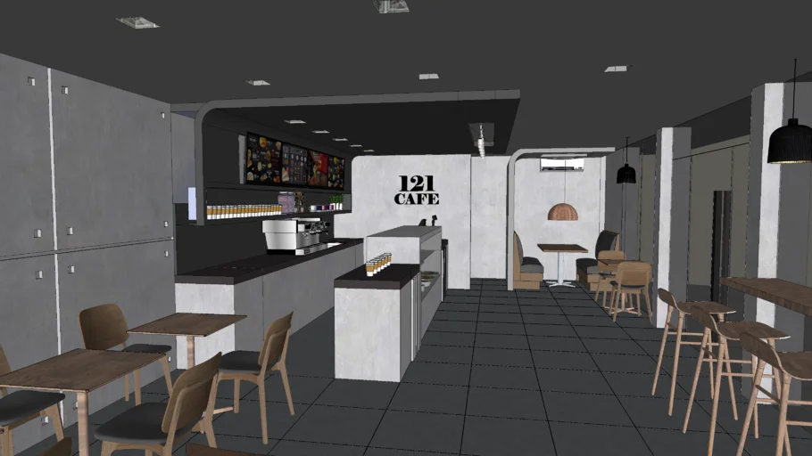 coffee shop | 3D Warehouse