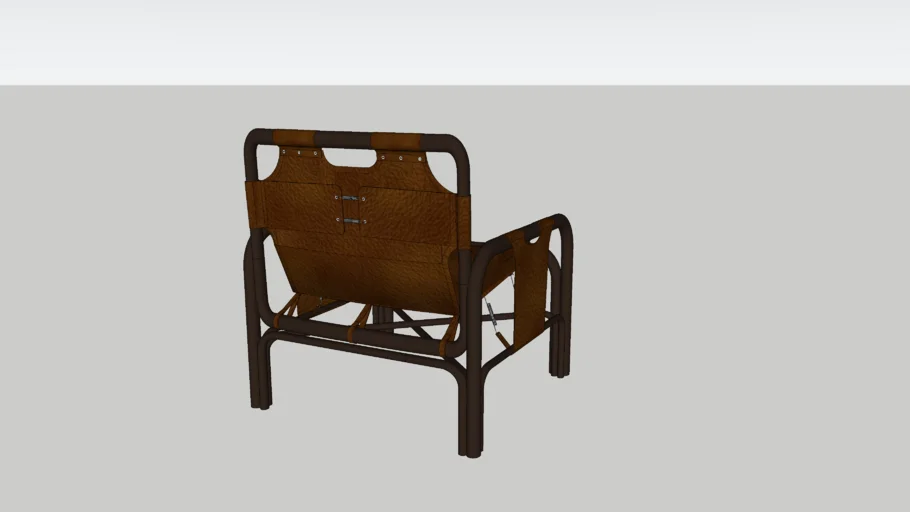 arm chair Tito Agnoli Bamboo | 3D Warehouse