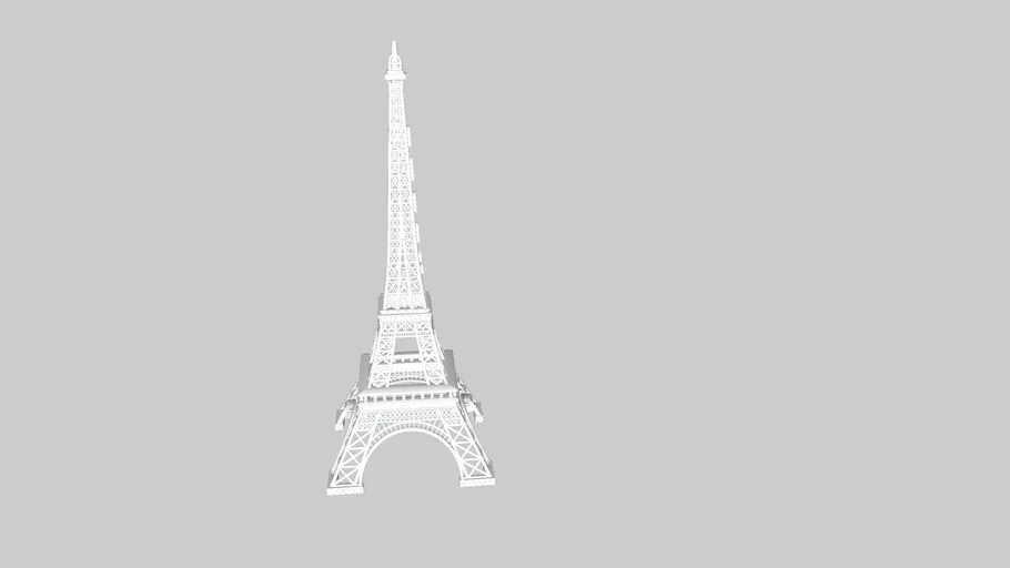 Torre Eiffel | 3D Warehouse