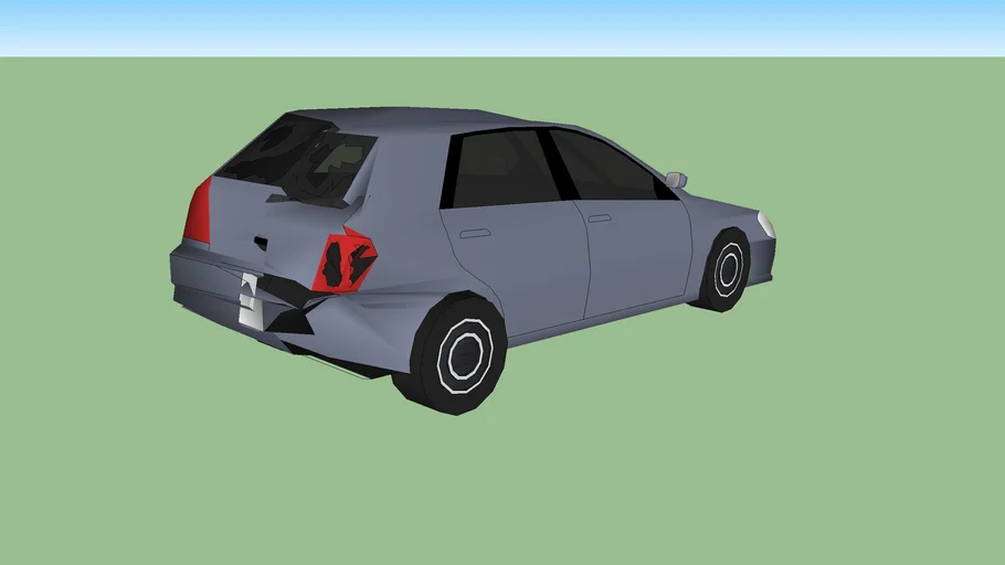 Car Wreck | 3D Warehouse