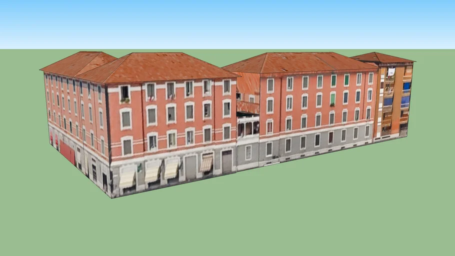 Edificio in Milano, Italia | 3D Warehouse