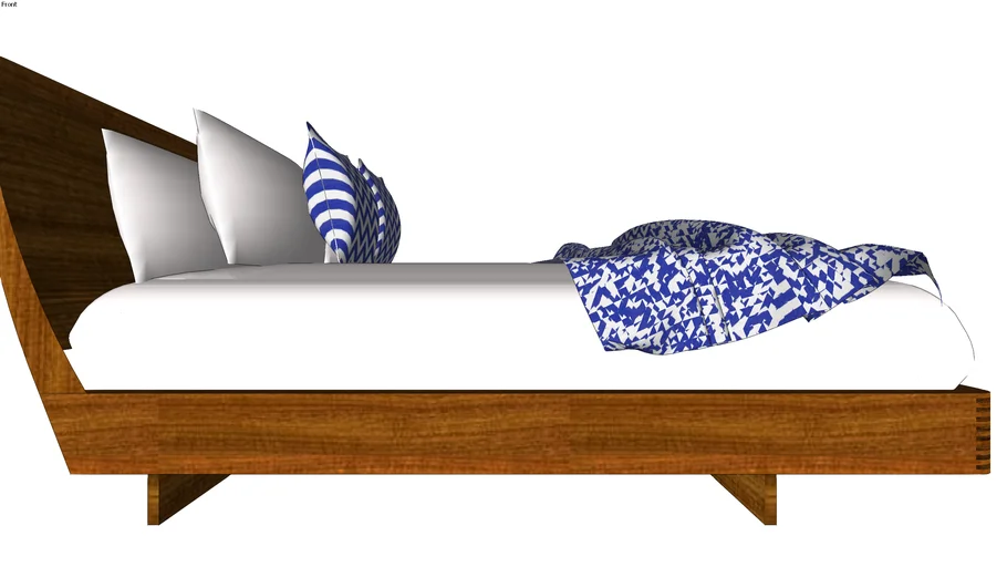 Avoca Bed | 3D Warehouse