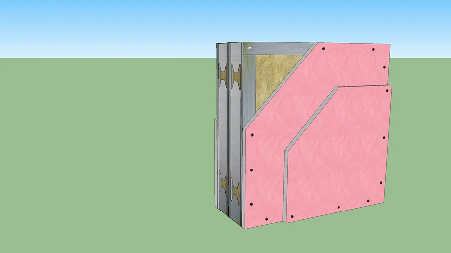 Drywall Partition System 2 hours | 3D Warehouse