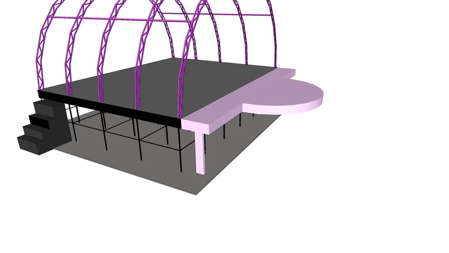 Concert Stage Part 4 | 3D Warehouse