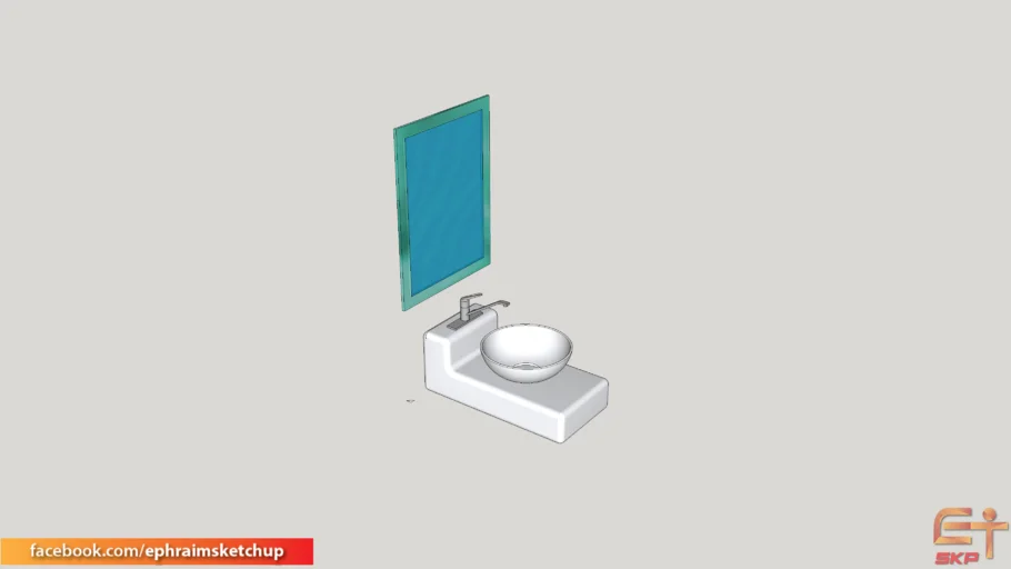 ET - BPT - WHB (4) Wash hand basin | 3D Warehouse