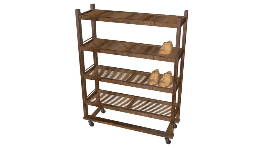 Old Shoe Rack | 3D Warehouse