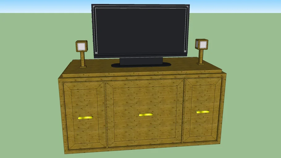 TV set | 3D Warehouse