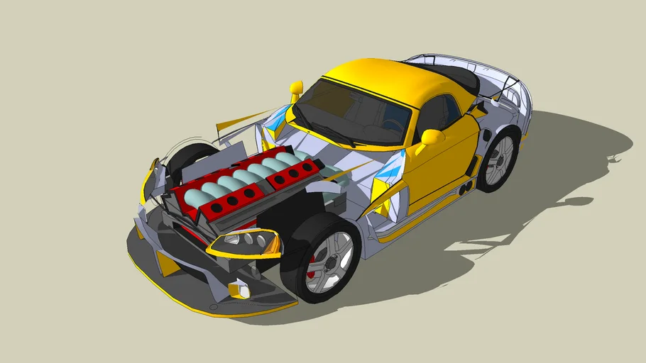 Modded {Coolade. Mercenary 'of the' Justice} Viper Frame | 3D Warehouse