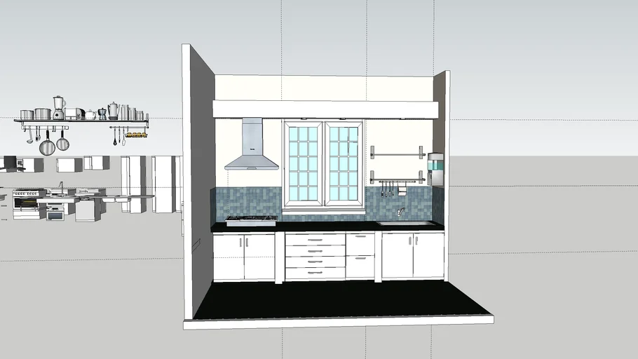kitchen layout | 3D Warehouse