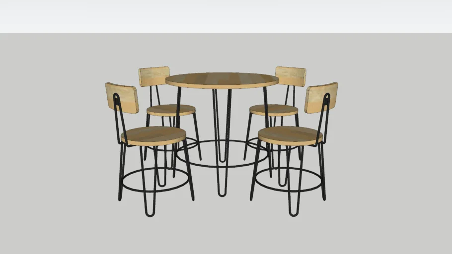 table & chair | 3D Warehouse