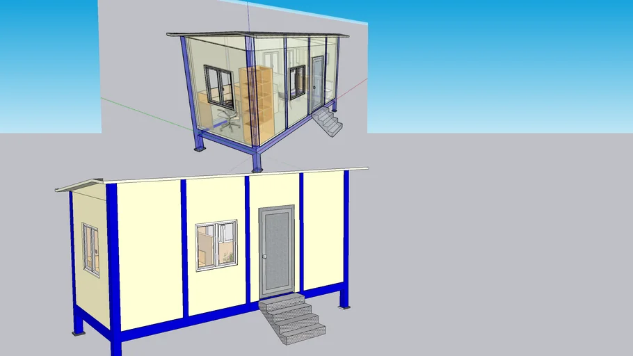 caravan office | 3D Warehouse