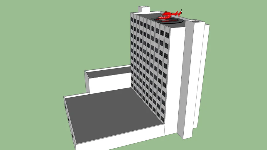 Modern Hospital | 3D Warehouse