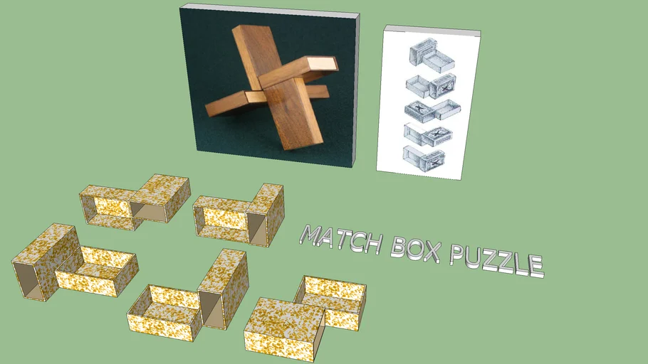 MATCH BOX PUZZLE | 3D Warehouse