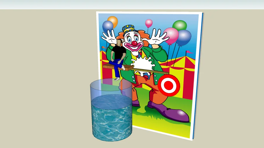 Circus Dunk Tank | 3D Warehouse