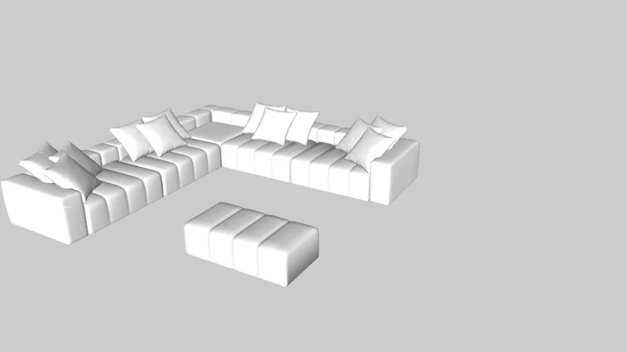 divano angolo omawe | 3D Warehouse