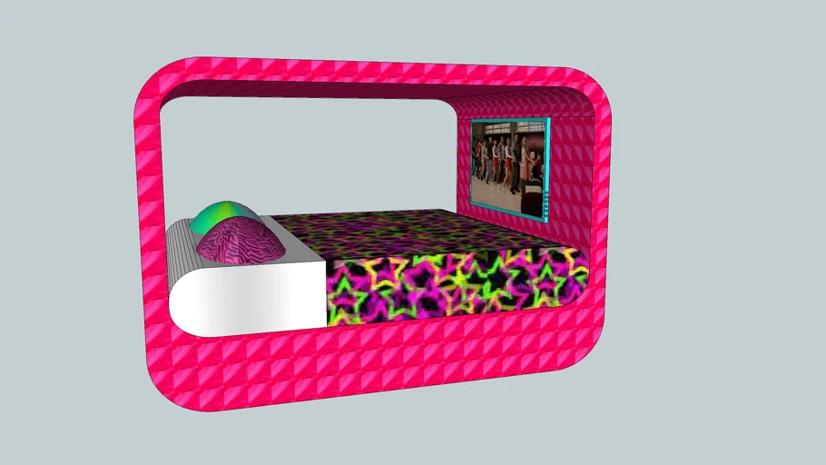 square bed | 3D Warehouse