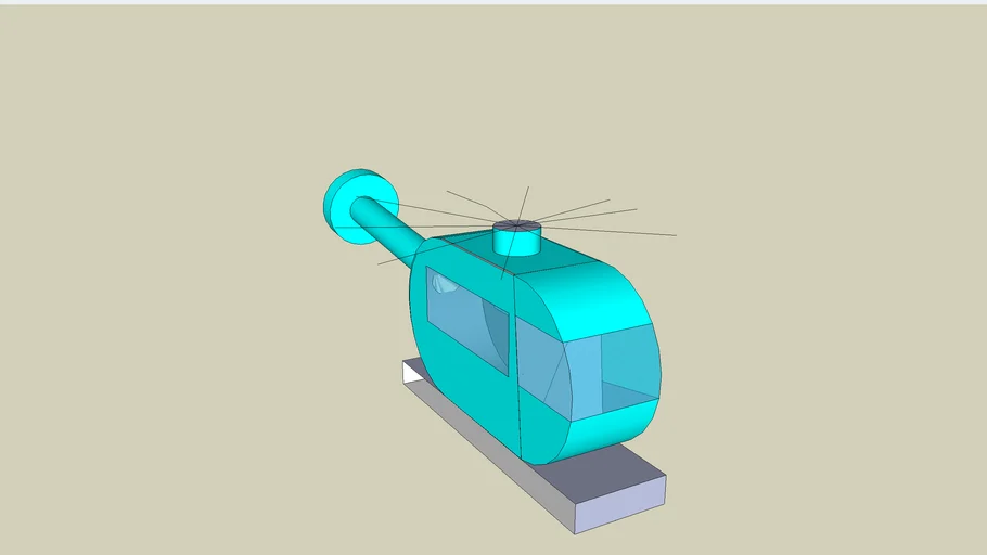 Helicopter | 3D Warehouse