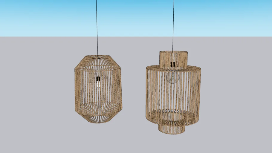 Lamp Rattan | 3D Warehouse