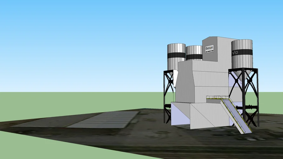 betonfabriek vto vlissingen oost | 3D Warehouse