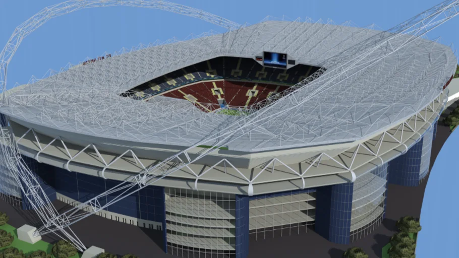 Camp Atlantis Stadium, New Atlantis | 3D Warehouse