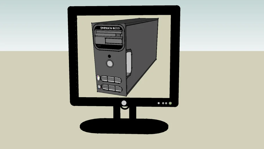 monitor | 3D Warehouse