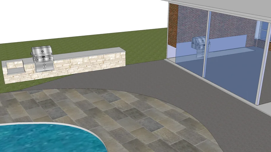 36' grill | 3D Warehouse