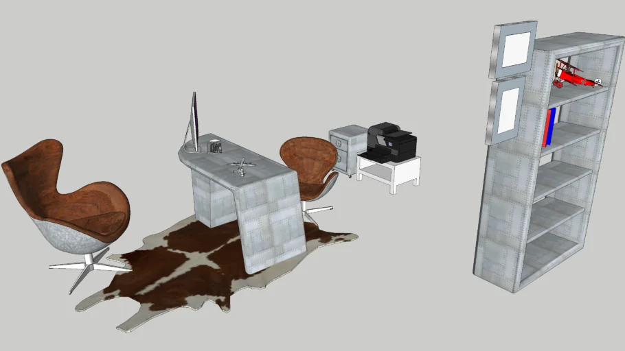 AVIATOR furniture office | 3D Warehouse